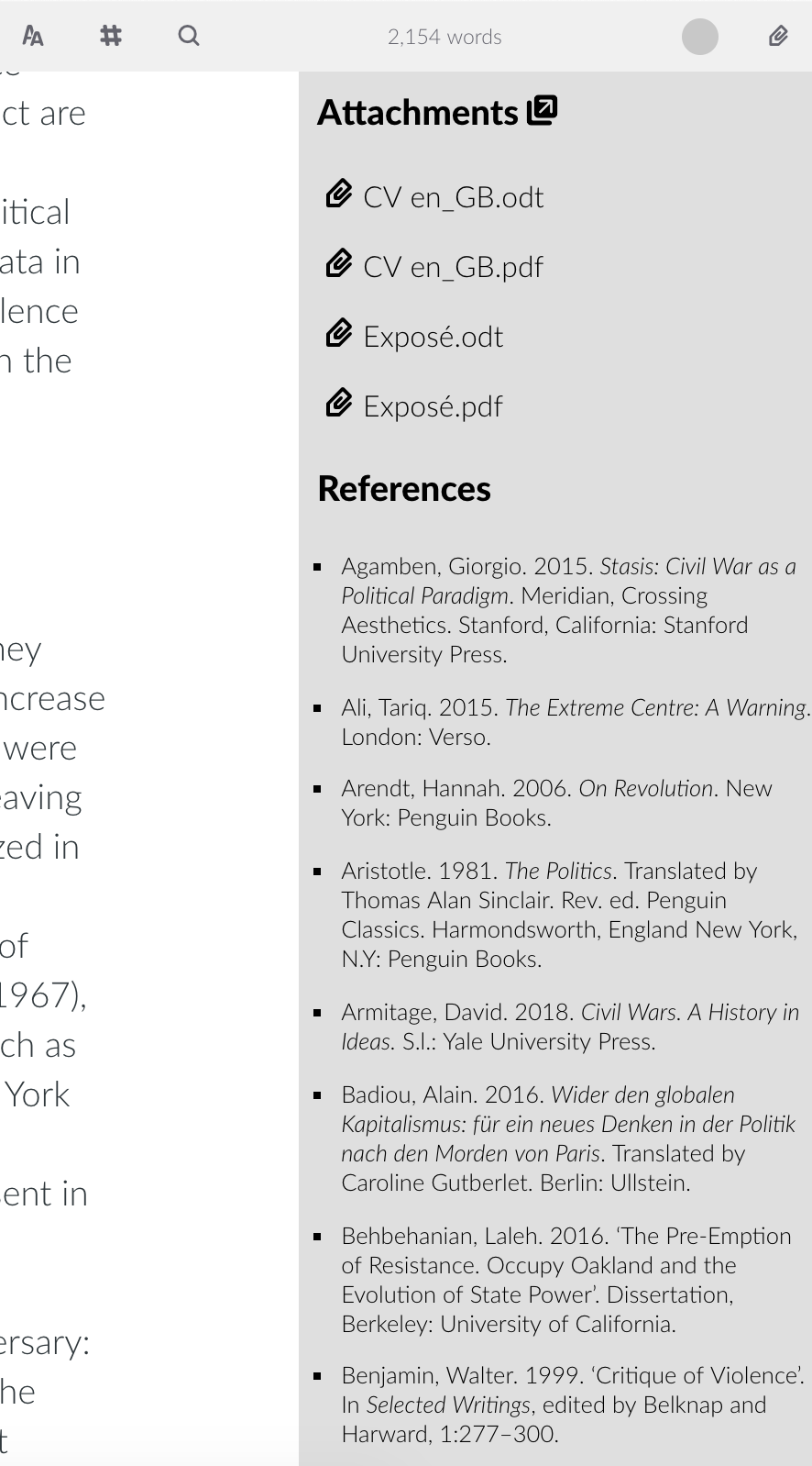 参考文献 - Zettlr Docs